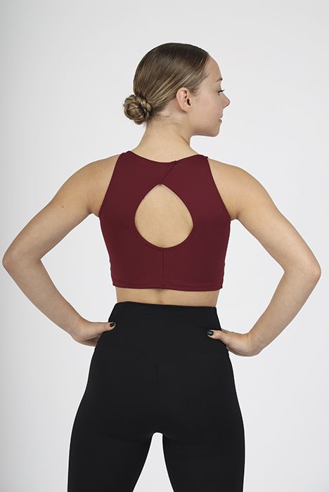 Mondor Tactel Crop Top- Childs 3595C – Step'N Out Dancewear